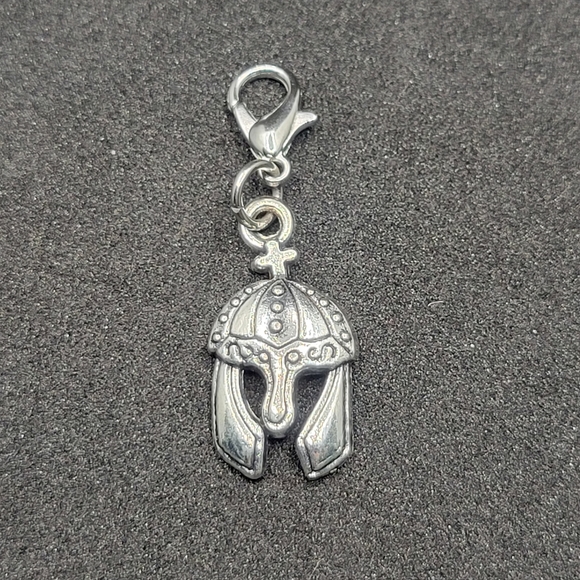 Handmade | Jewelry | Clip On Spartan Gladiator Helmet Battle Charms ...